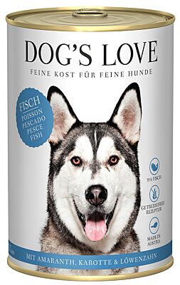 DOG'S LOVE Premium Hundenassfutter Adult Fisch jetzt kaufen